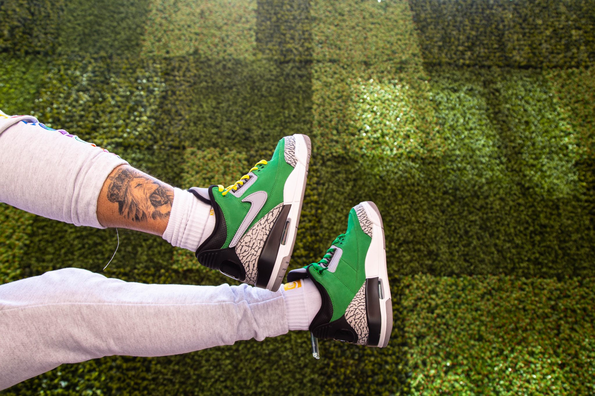 Jordan 3 Retro “Tinker” Oregon Ducks PE 2018 | Yankeekicks.com